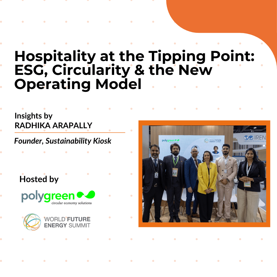 Hospitality at the Tipping Point: ESG, Circularity & the New Operating ...